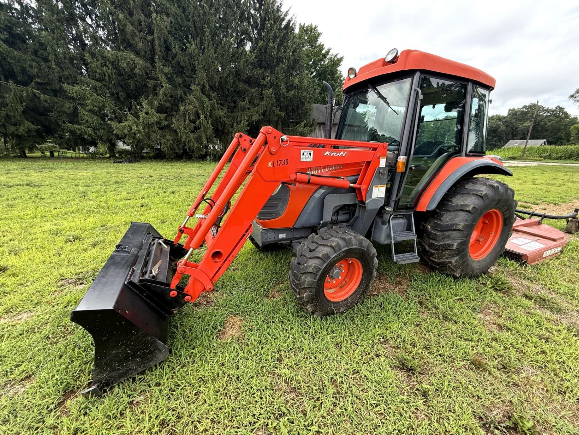 2006 Kioti DK65S 4WD Tractor w/ Loader for sale | South Bend, IN